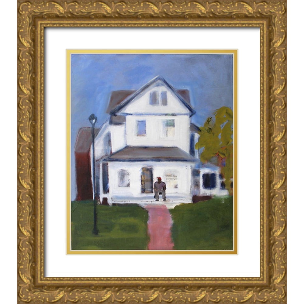 Marie, Susanne 26x31 Gold Ornate Wood Framed with Double Matting Museum ...