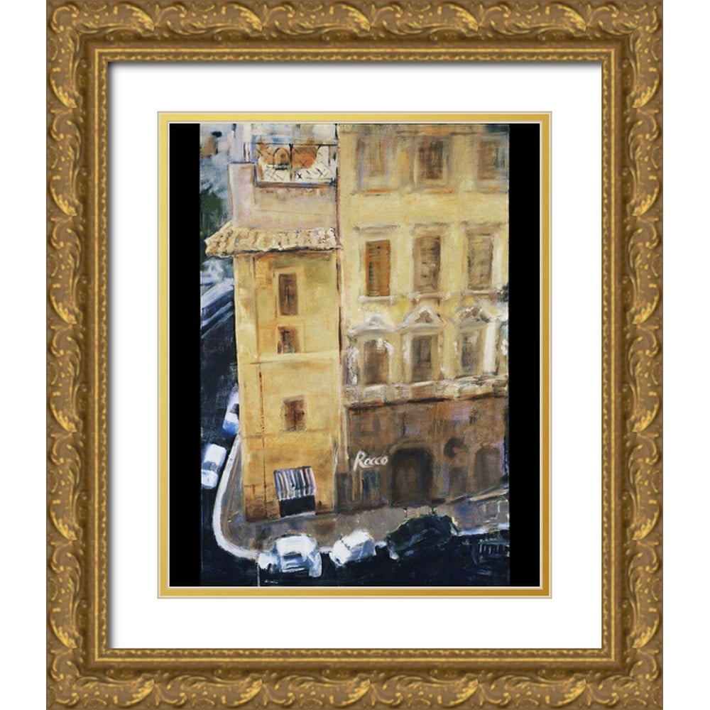 Marie, Susanne 26x32 Gold Ornate Wood Framed with Double Matting Museum ...