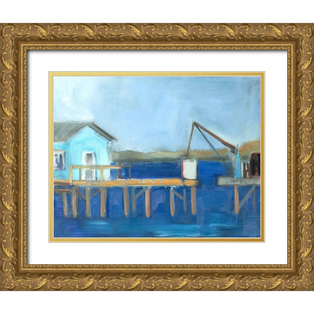 Marie, Susanne 32x26 Gold Ornate Wood Framed with Double Matting Museum ...