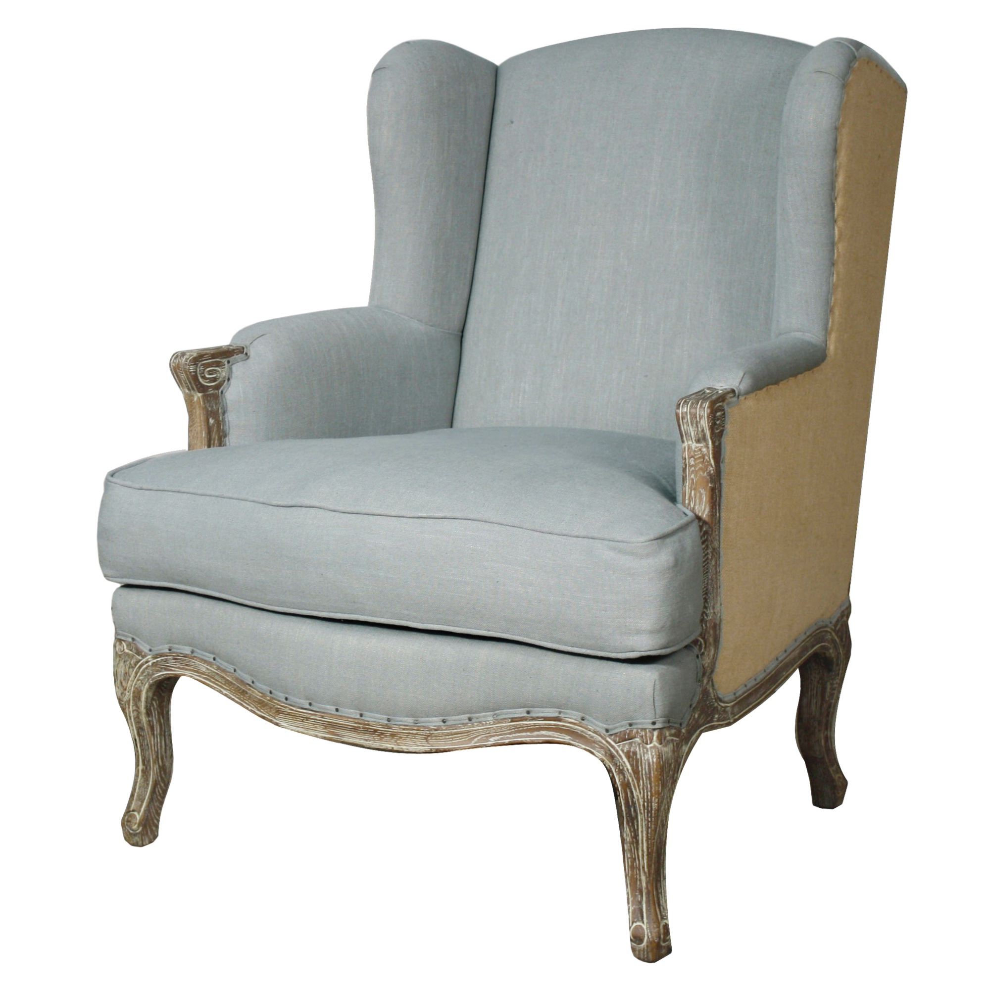 Marie Wing Back Arm Chair, Multiple Colors - Walmart.com
