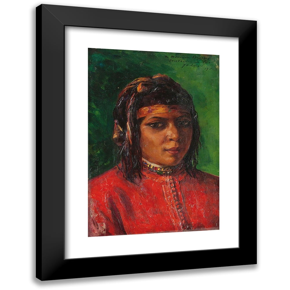 Marie-Yvonne Laur 13x18 Black Modern Framed Museum Art Print Titled ...