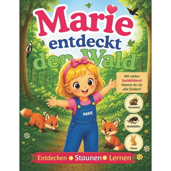 Marie Entdeckt Marie entdeckt den Wald, (Paperback) - Walmart.com