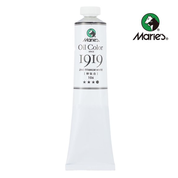Marie's Artist Oil Colour Paints Zinc Titanium White 170ml 5.75oz Tube ...
