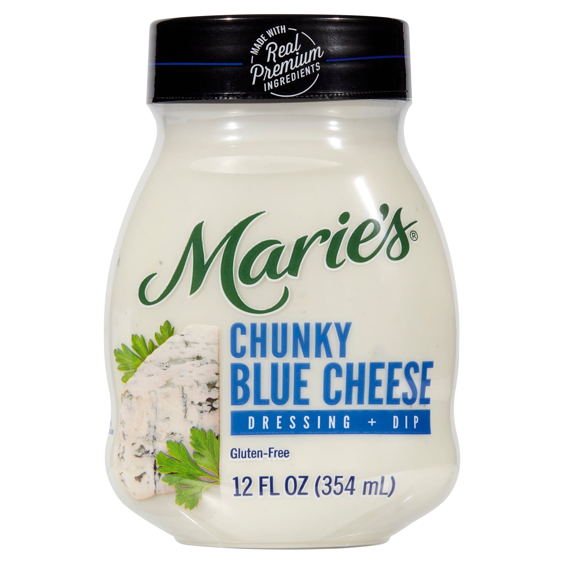 Maries Chunky Blue Cheese Refrigerated Salad Dressing & Dip, 12 Fluid ...