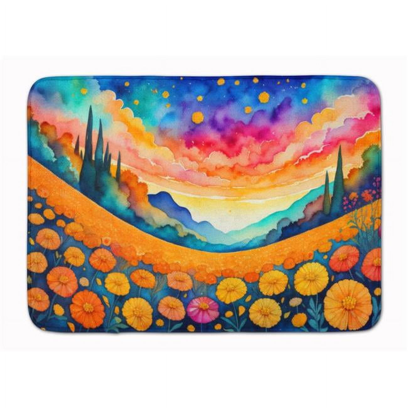 Carolines Treasures DAC1447RUG 19 x 27 in. Unisex Marigolds in Color ...