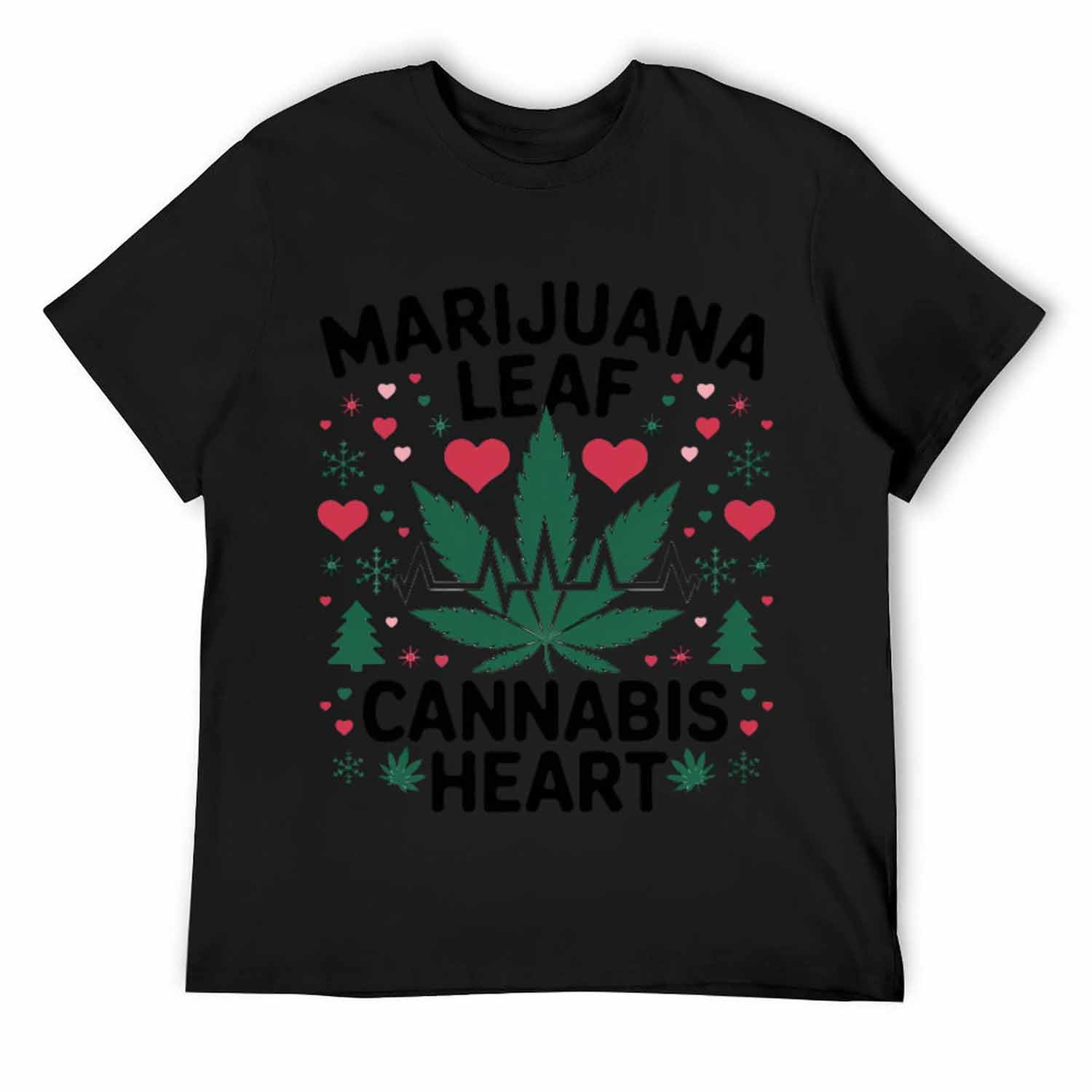 Marijuana Leaf Cannabis Heart For School Nurse Appreciation Week Back ...
