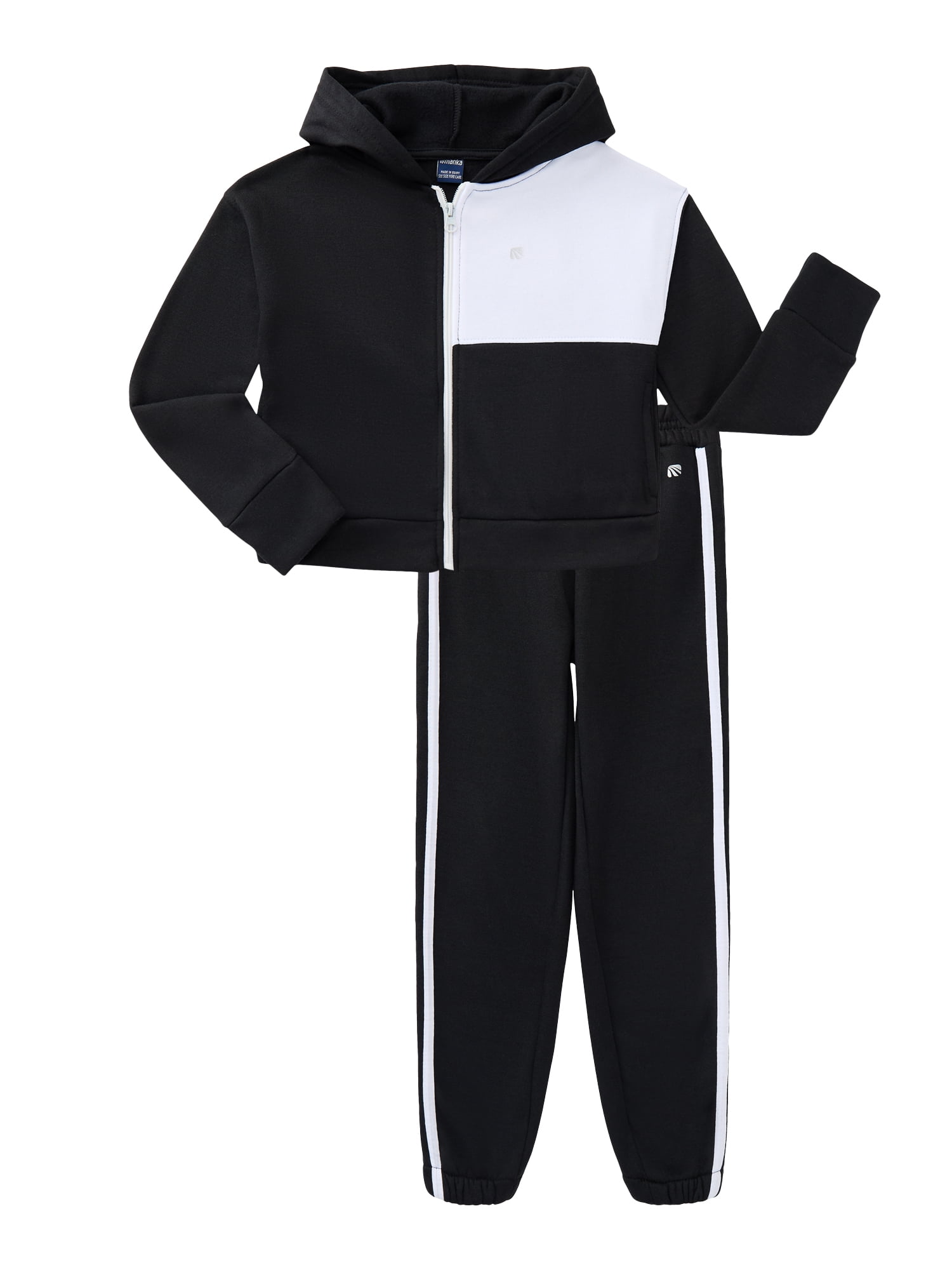 Marika Girls Athletic Full Zip Hoodie and Joggers Outfit Set, 2-Piece ...