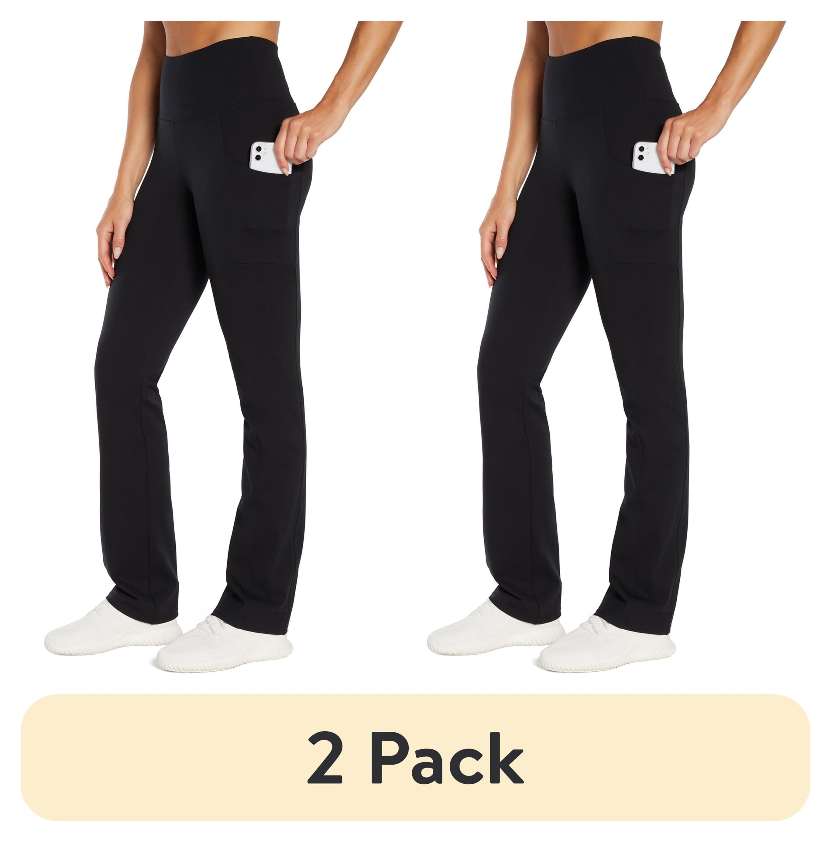 (2 pack) Marika Women's Eclipse Tummy Control Pocket High Rise Pant ...