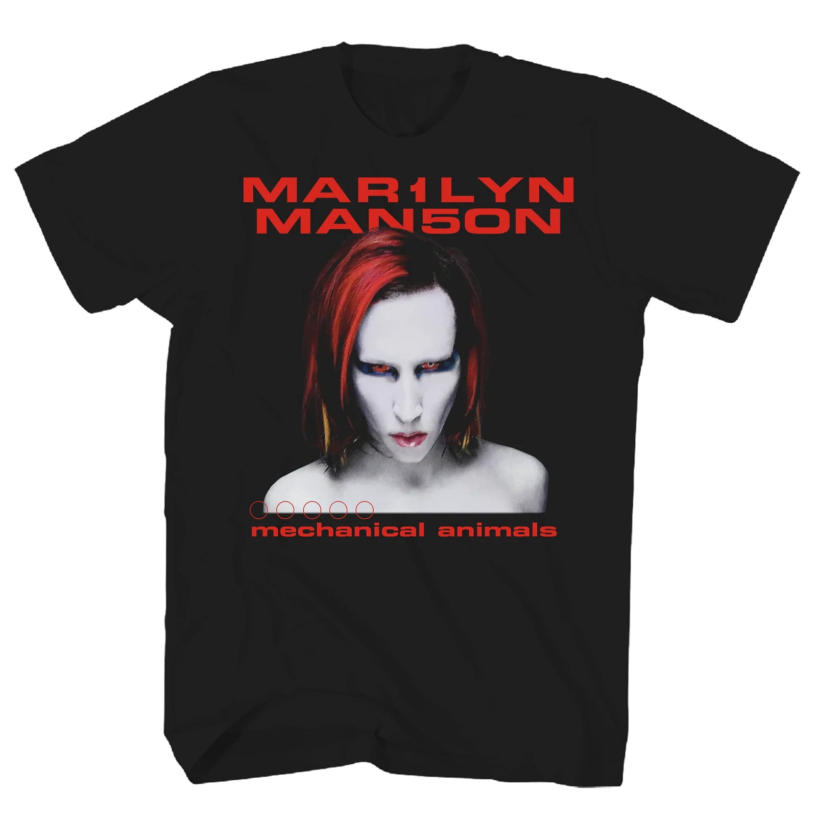 Marilyn Manson Men's Mechanical Animals T-Shirt Black Medium ...
