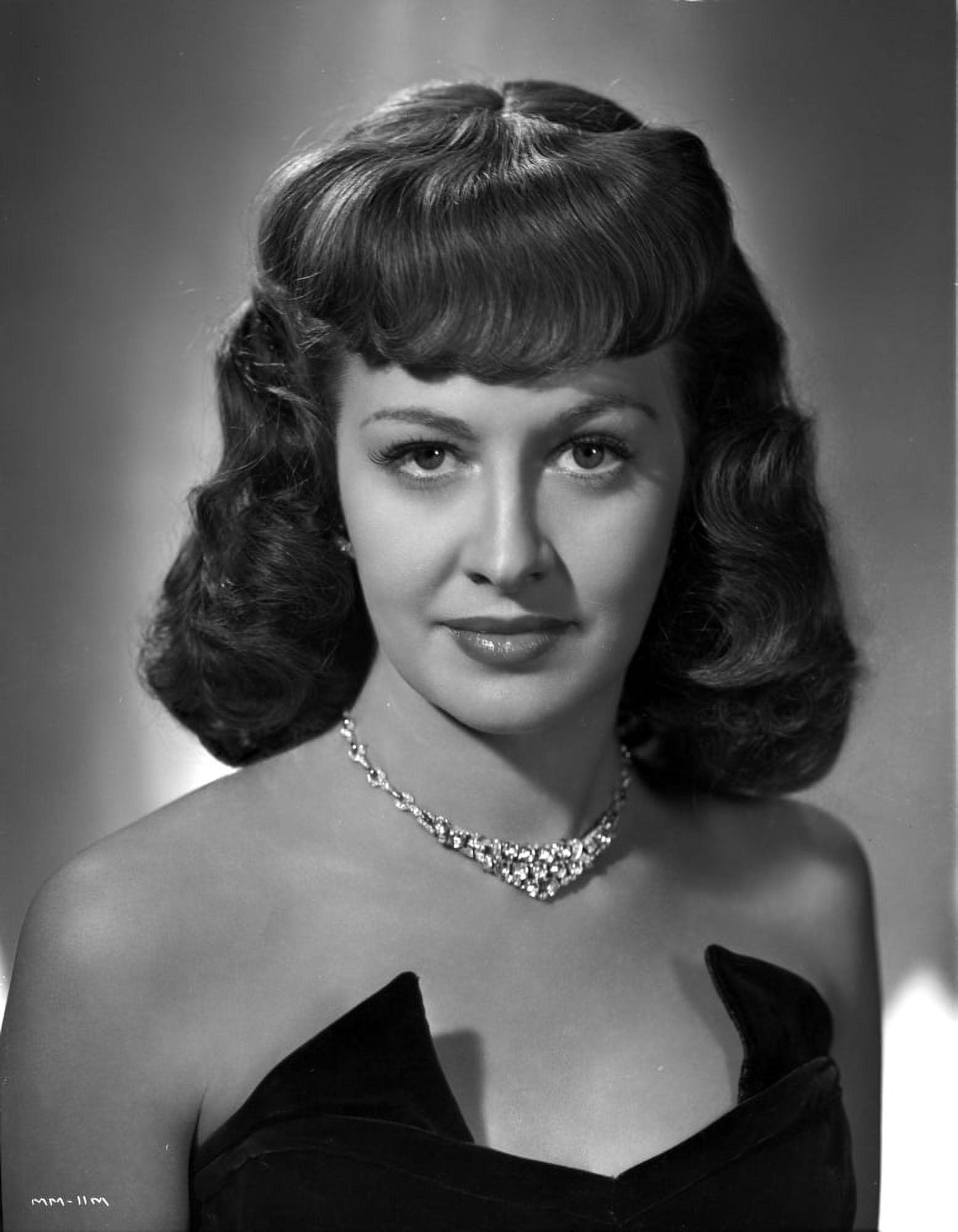 Marilyn Maxwell in Black Dress Close up Classic Portrait Photo Print ...