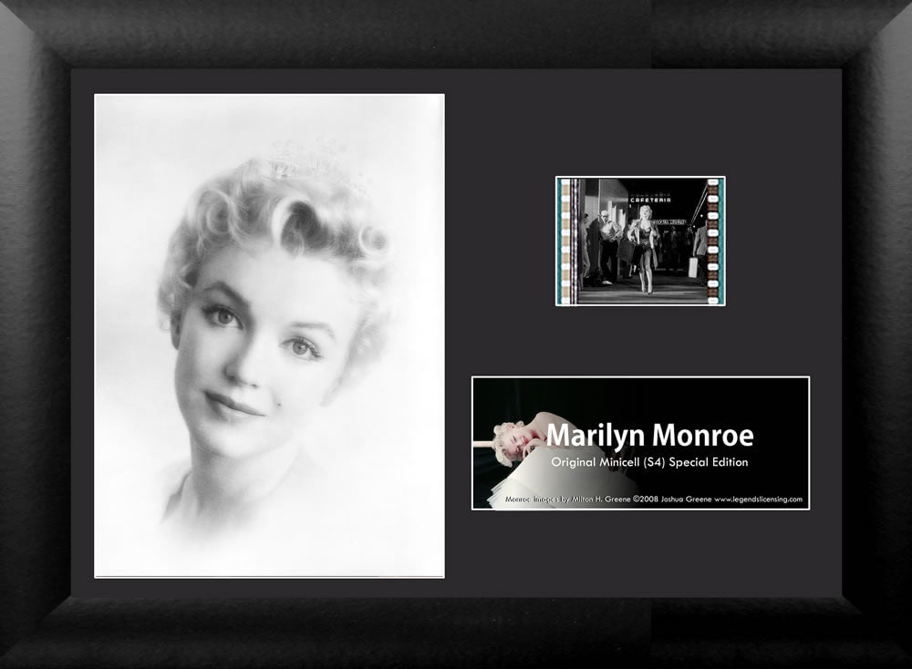 Marilyn Monroe (Beauty Shot) Minicell FilmCells Framed Desktop Presentation - Walmart.com