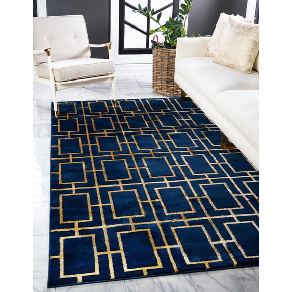Marilyn Monroe Glam Collection Area Rug - Deco (6' 1" x 9' Rectangle ...