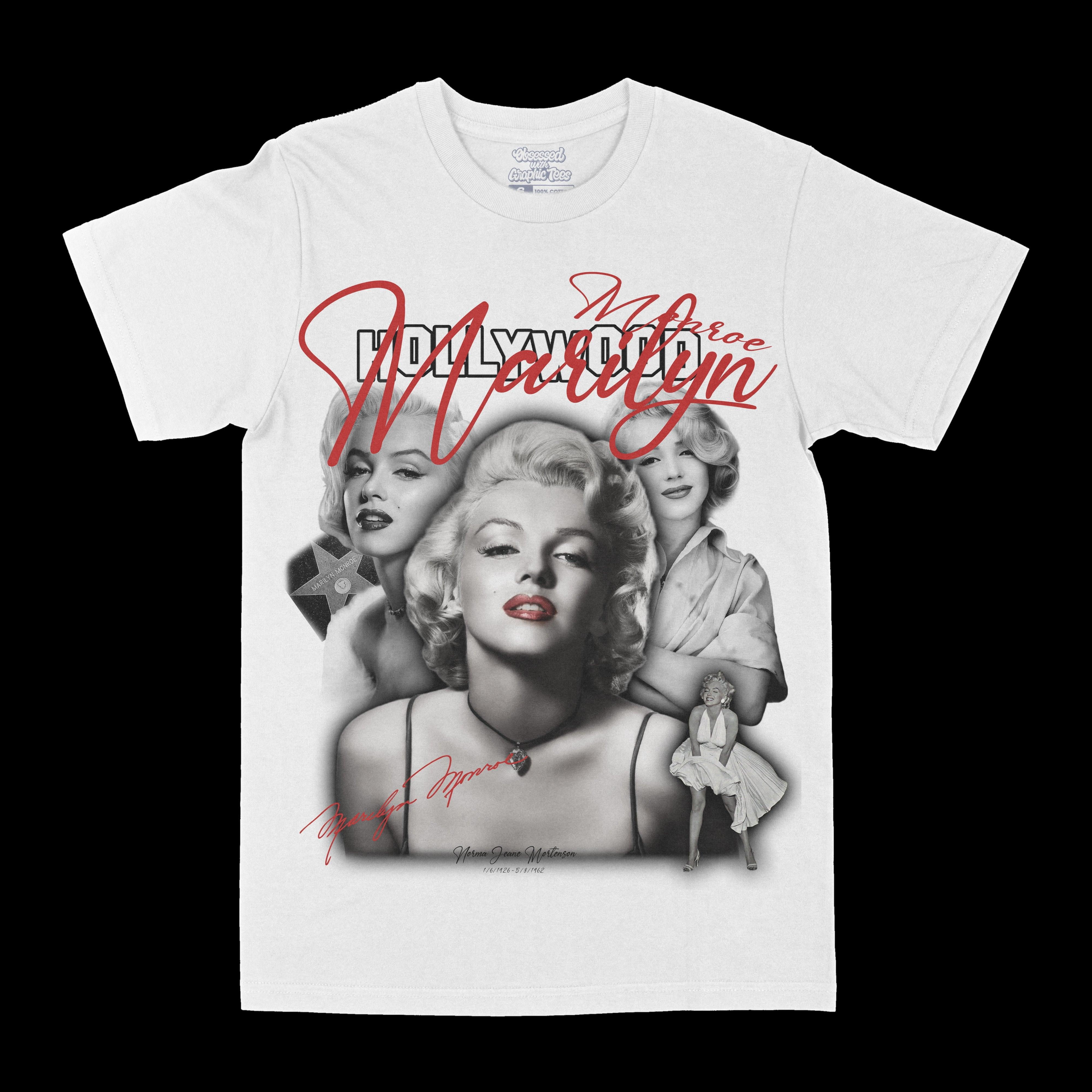 Marilyn Monroe Graphic Tee_2 - Walmart.com
