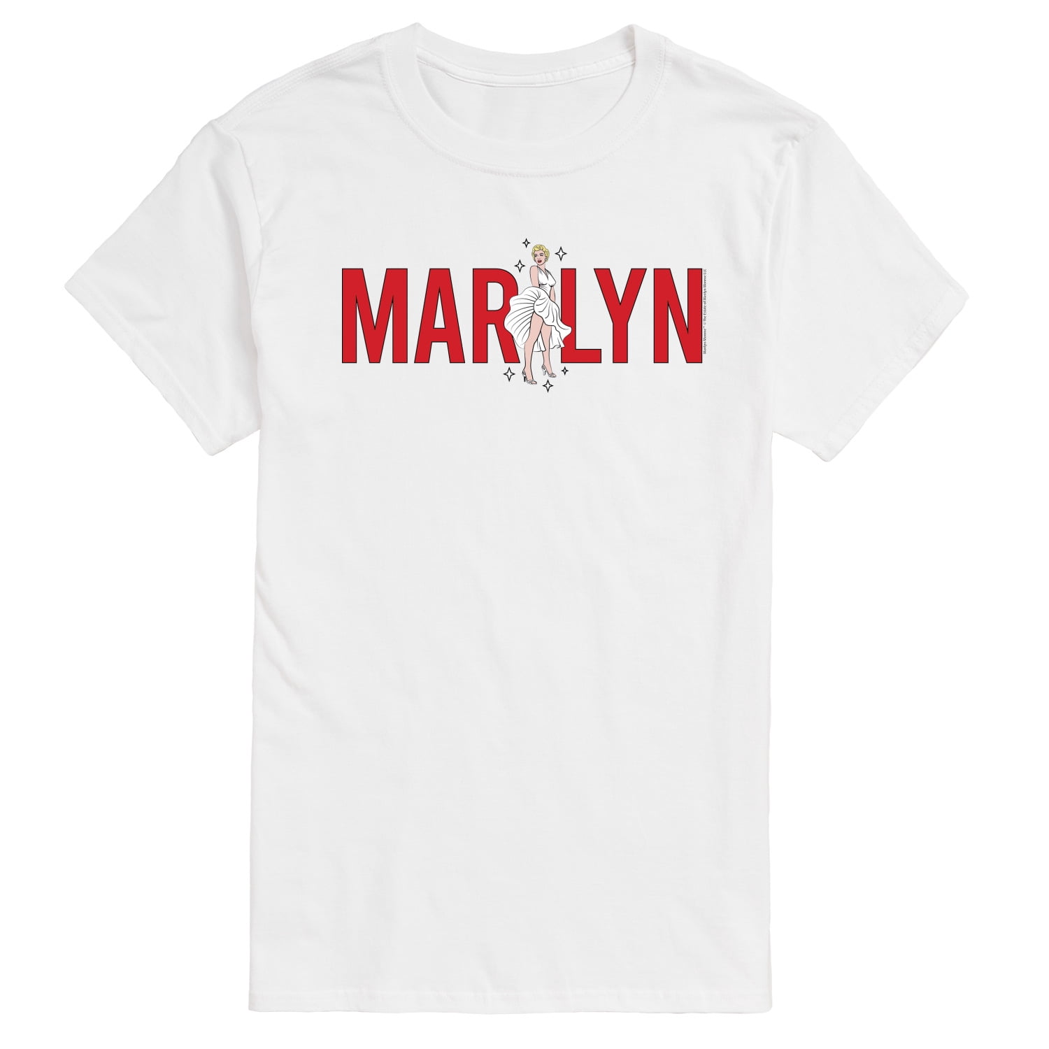 Marilyn Monroe - Icon Logo - Men's Short Sleeve Graphic T-Shirt ...