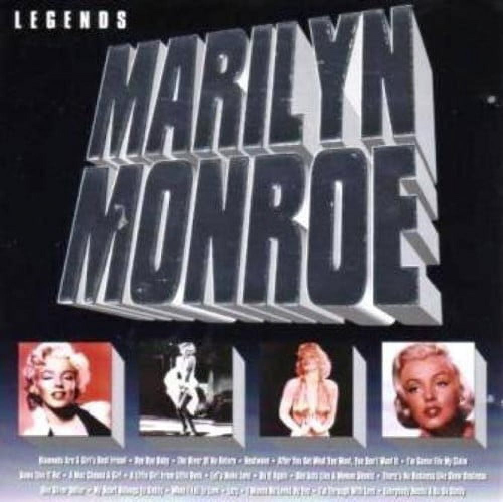 Marilyn Monroe - Legends: Marilyn Monroe - Music & Performance - CD ...