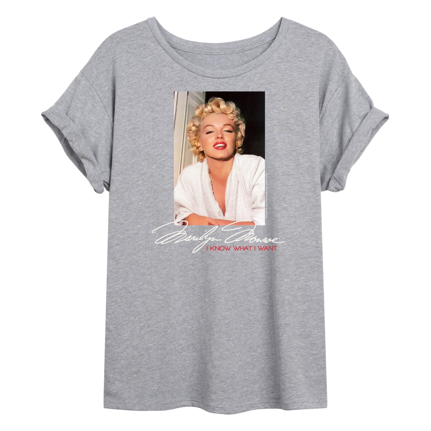 Marilyn Monroe - Pop Culture Icon - I Know What I Want - Juniors Ideal ...