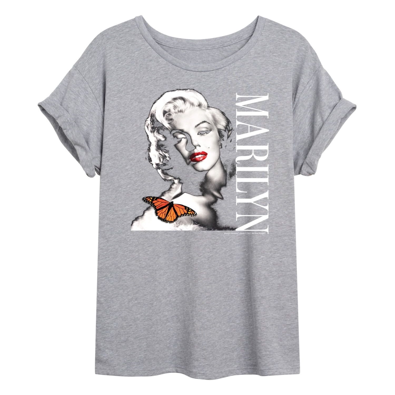 Marilyn Monroe - Pop Culture Icon - Monarch Butterfly - Juniors Ideal ...