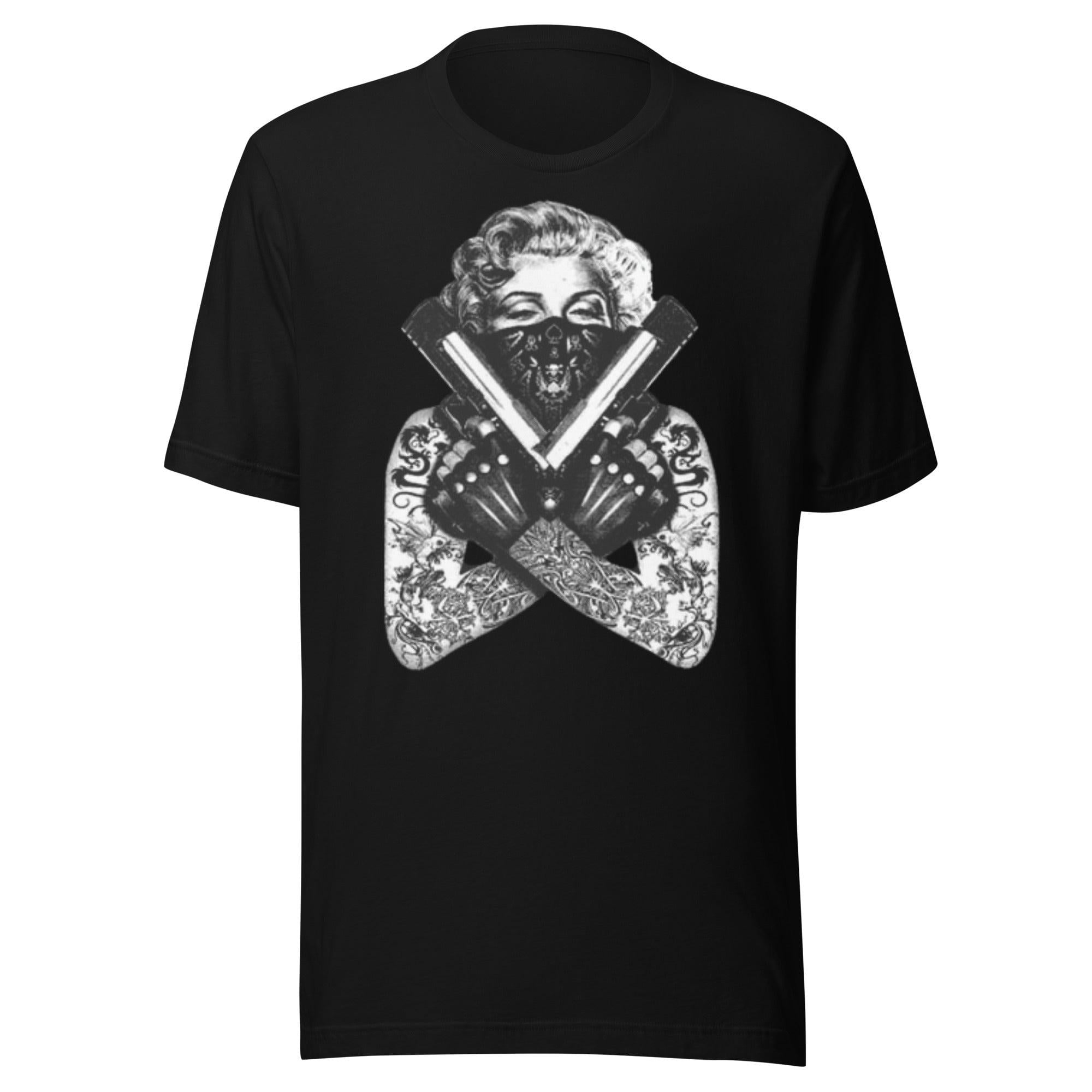 Marilyn Monroe T-shirt Potrait Series Bandit Top Koala Softstyle Tee ...