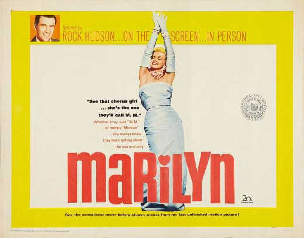 Marilyn - movie POSTER (Half Sheet Style A) (22" x 28") (1963 ...