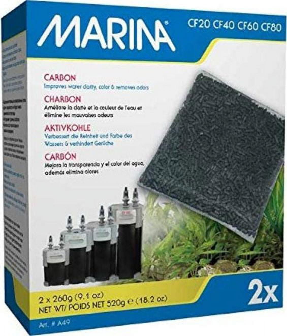 Marina Canister Filter Replacement Carbon 2/pk (2 Packages) - Walmart.com