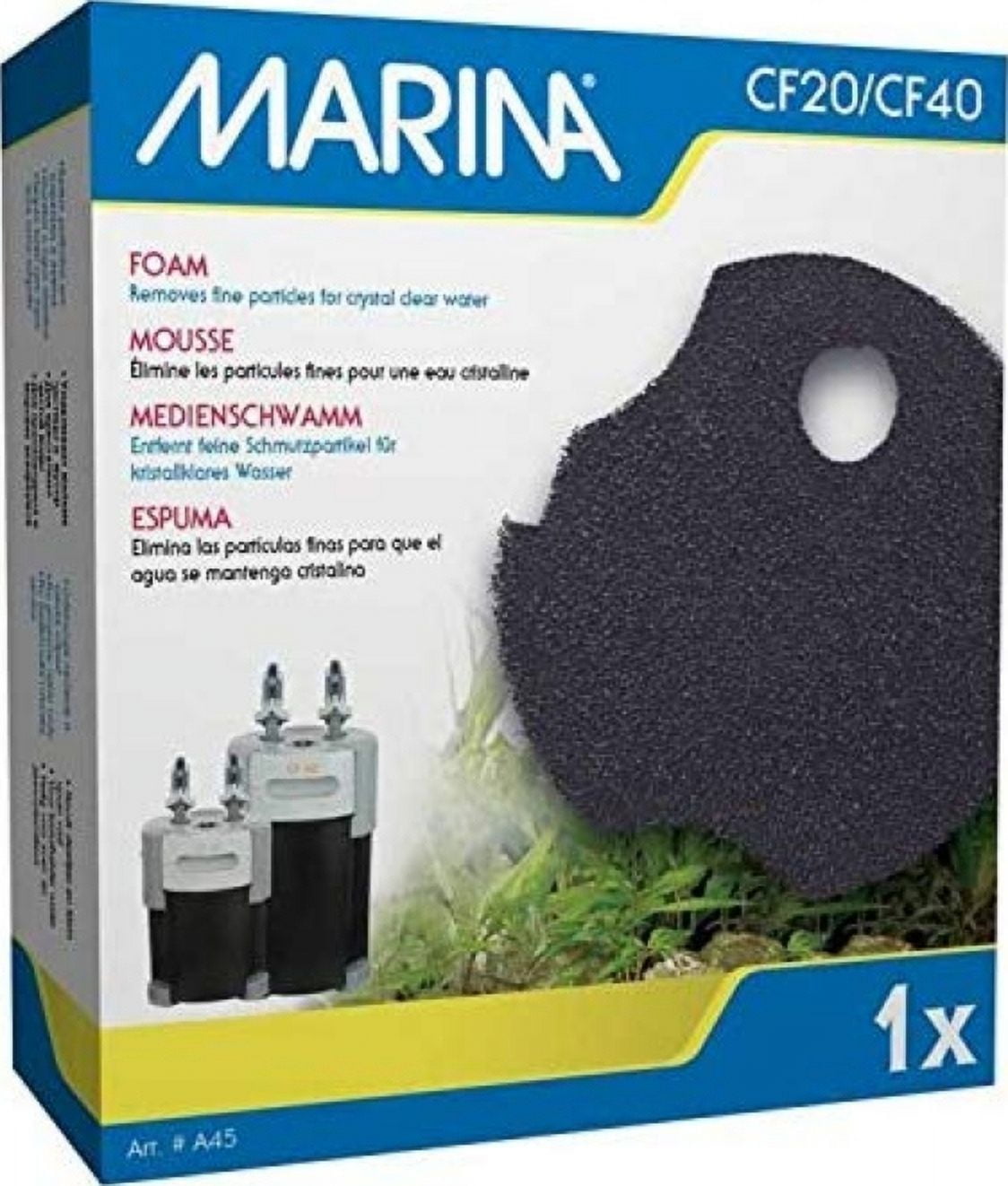 Marina Canister Filter Replacement Foam for the CF20/CF40 [Aquarium ...