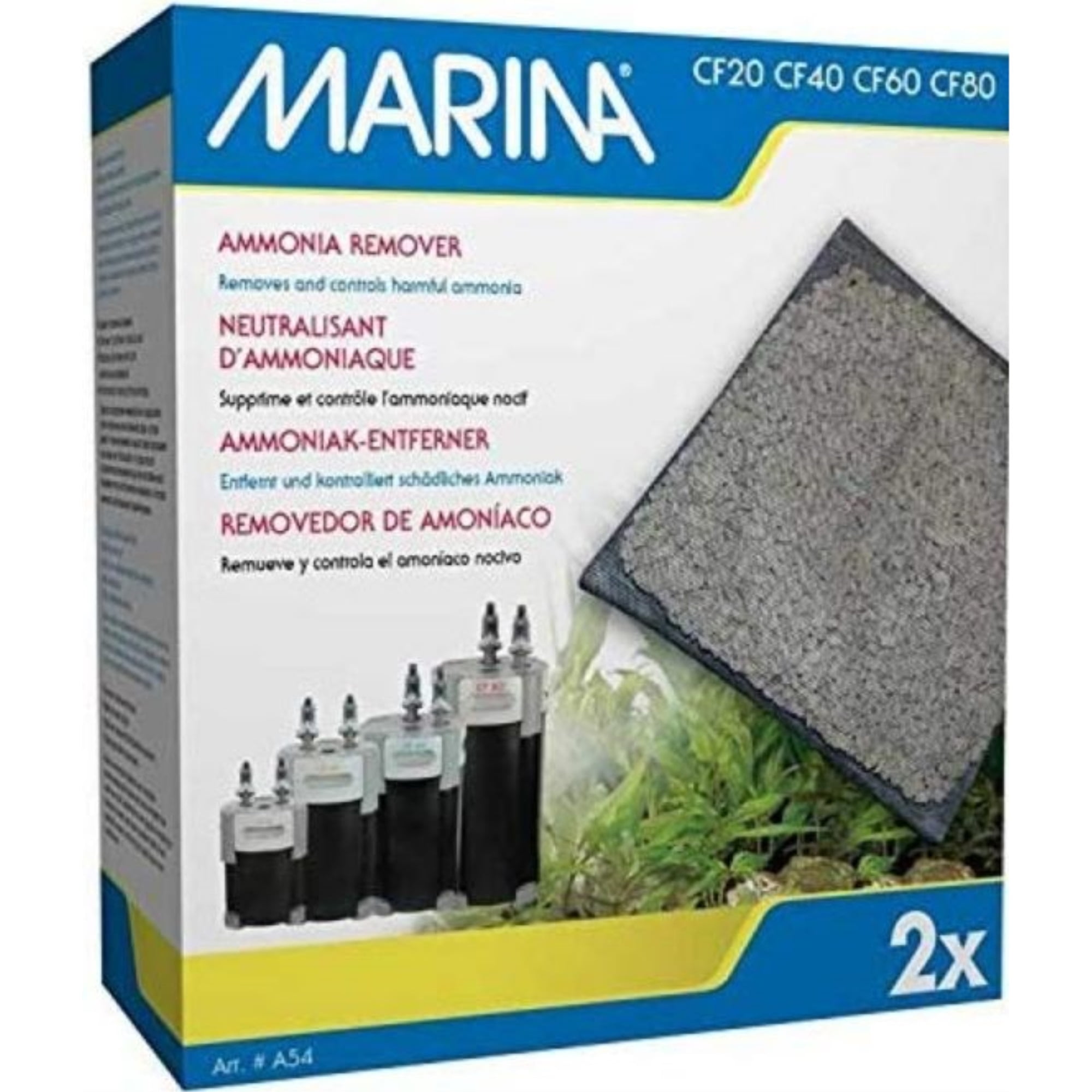 Marina Canister Filter Replacement Zeolite Ammonia Remover - Walmart.com