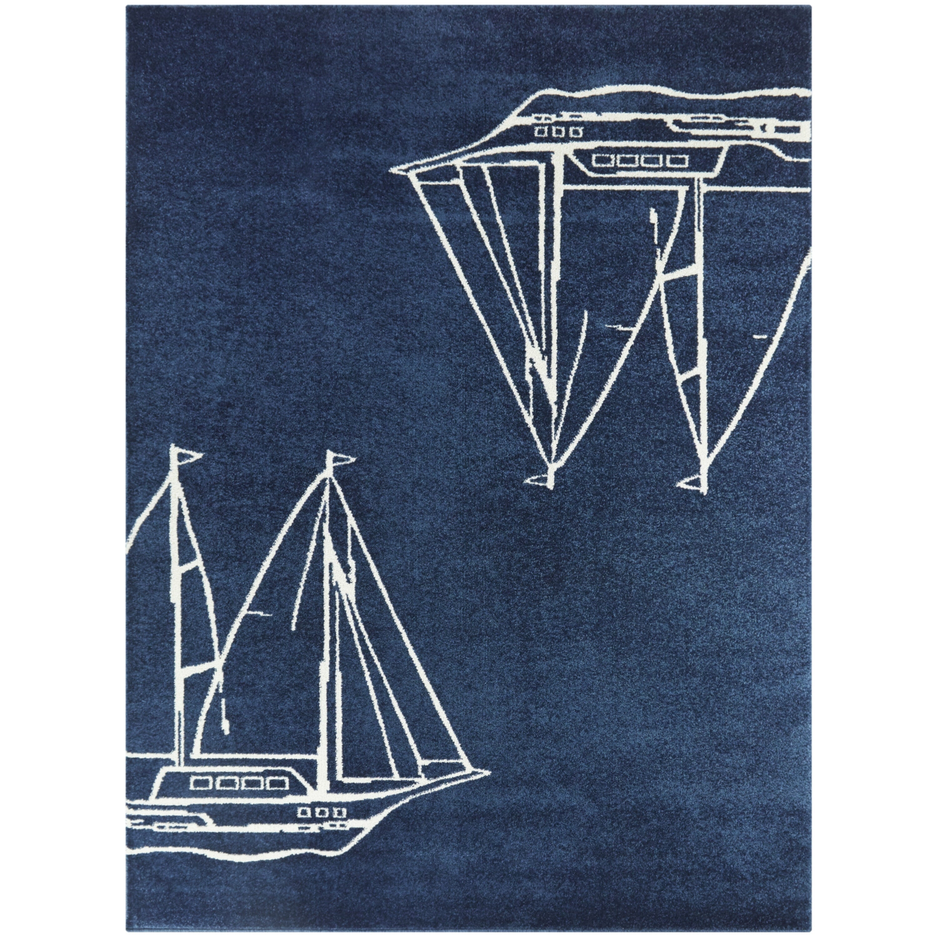Marina Nautical Ship Area Rug - Walmart.com