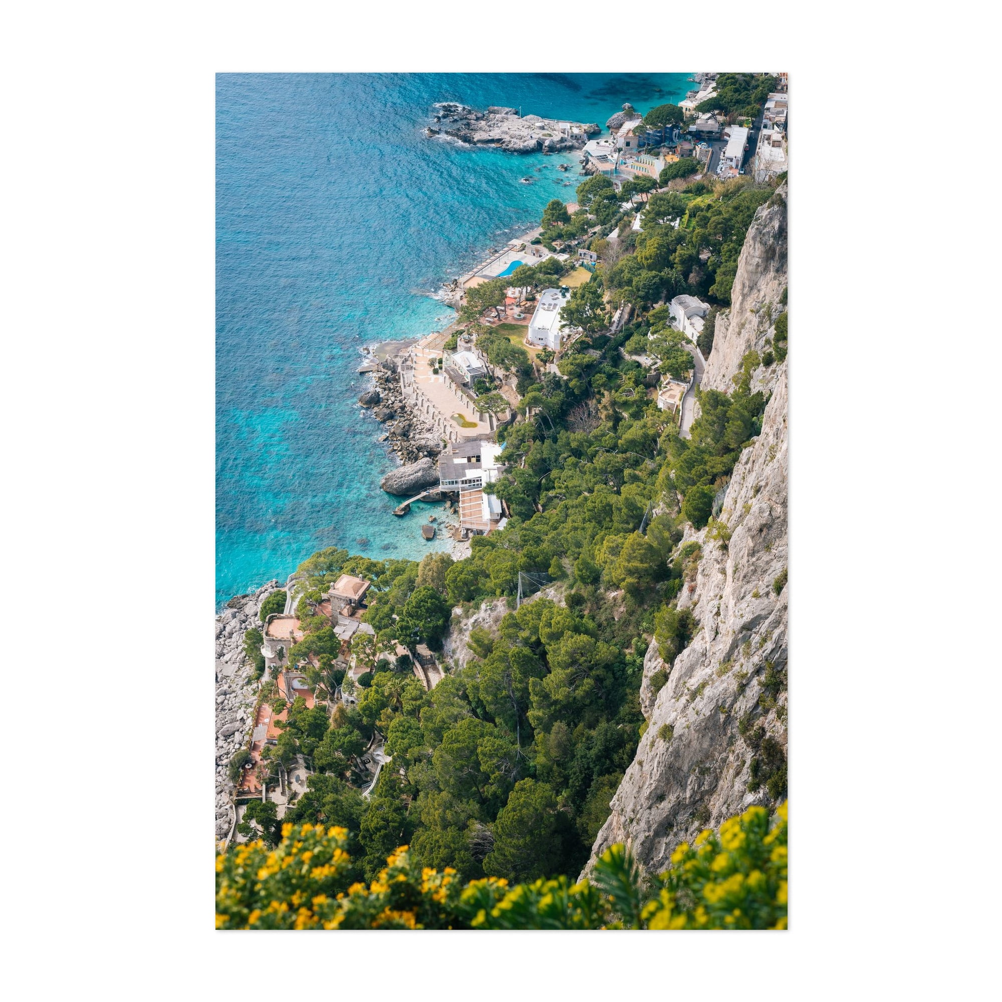 Marina Piccola 01 - Capri Campania Italy Photography Unframed Wall Art ...
