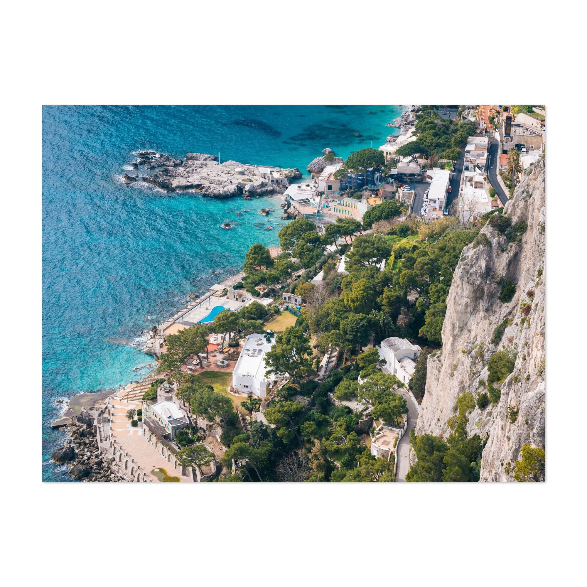 Marina Piccola 02 - Capri Campania Italy Photography Coast Ocean ...