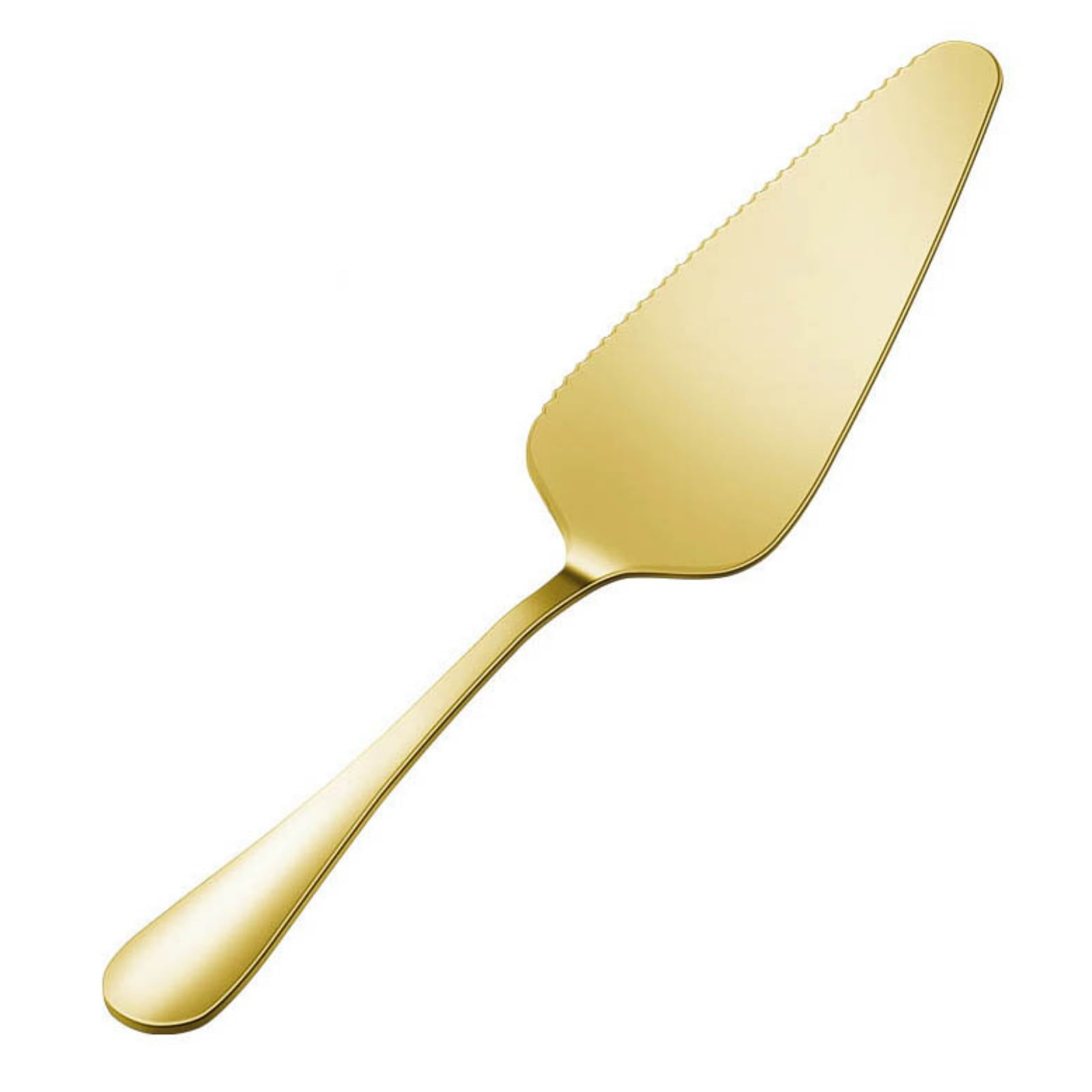 MarinaVida Pie Server, Stainless Steel Triangular Cake Cutter Spatula ...