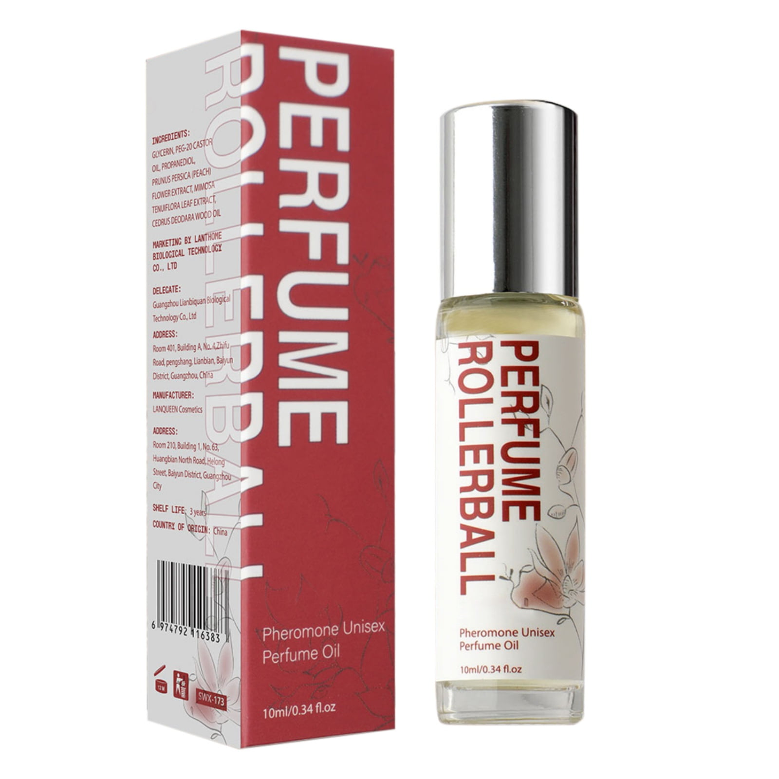 MarinaVide Roll On Perfume Oil, 0.34fl.oz Travel Size Body Perfume ...