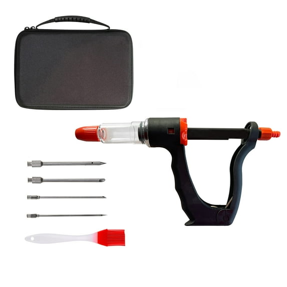 Marinade Injector Syringe Meat Needles, Seasoning Injector,Meat ...