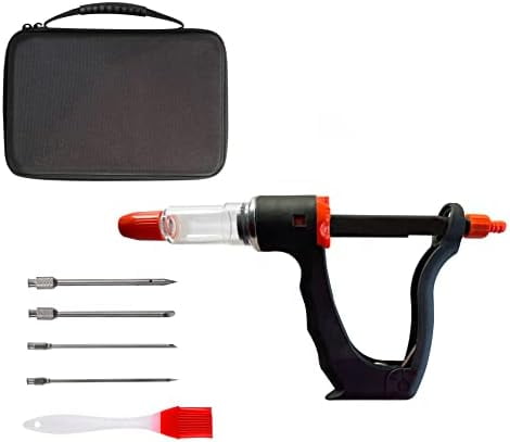 Marinade Injector Syringe Meat Needles, Seasoning Injector,Meat ...