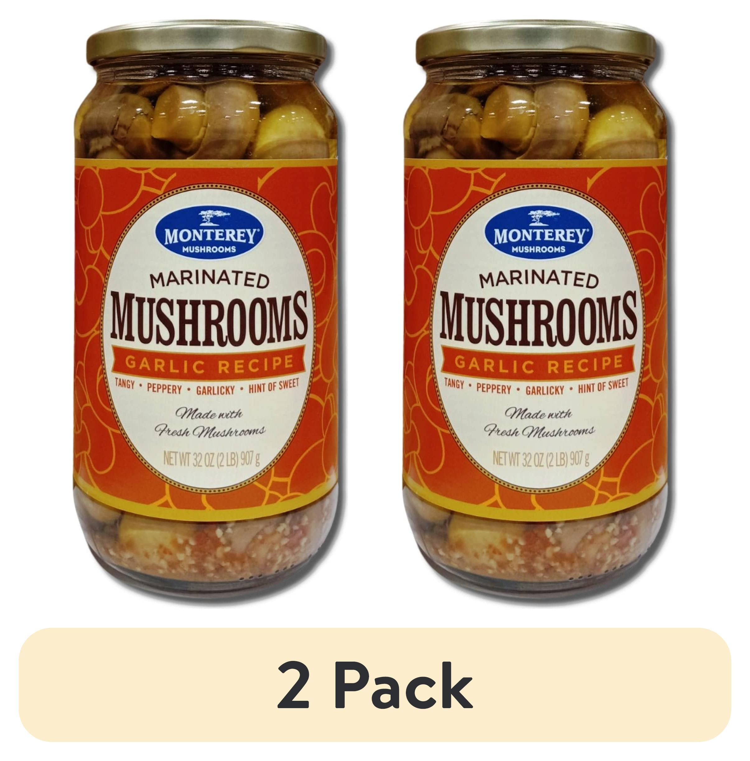 (2 pack) Monterey Marinated Mushrooms Value Pack Bundle | 32 Ounce Jar ...