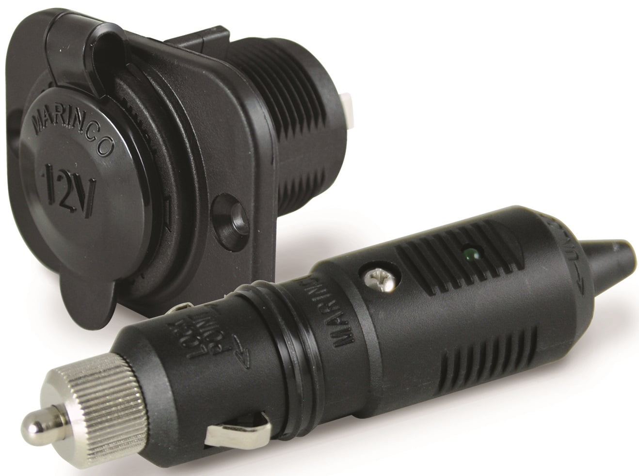 Marinco 12VPK - 12V Receptacle and Plug - Walmart.com