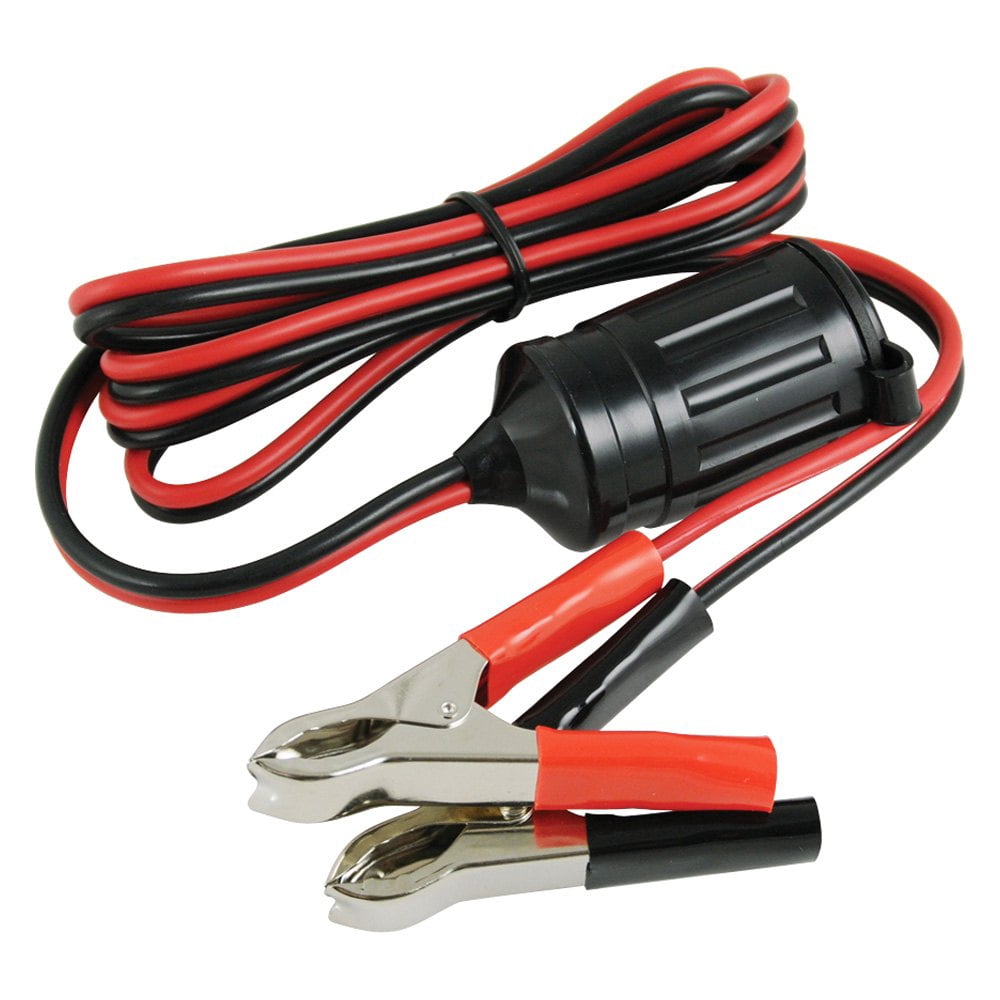 Marinco 12VXC - SeaLink 12V Receptacle with Alligator Clips - Walmart.com
