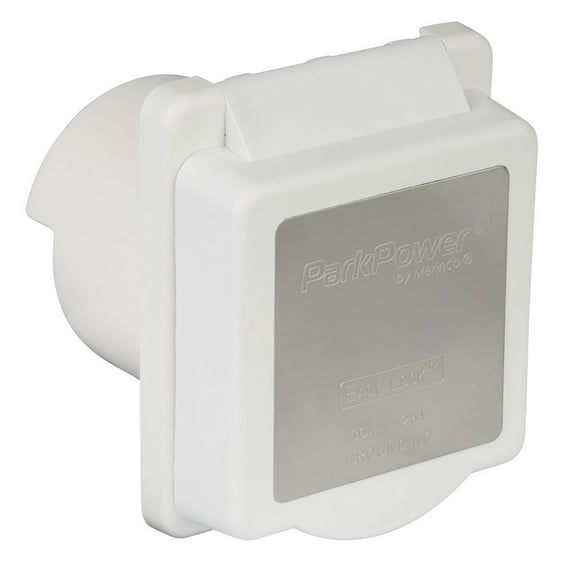 Marinco 301ELRV 30A Power Inlet, Square - Walmart.com