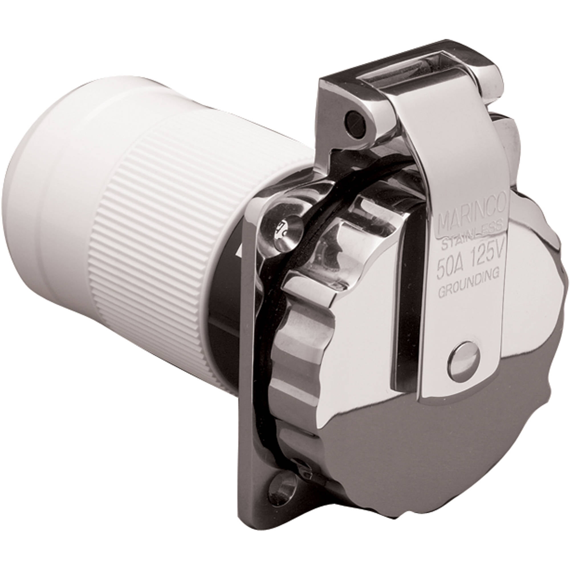 Marinco 6344EL-BRV 50A Power Inlet, Round - Walmart.com