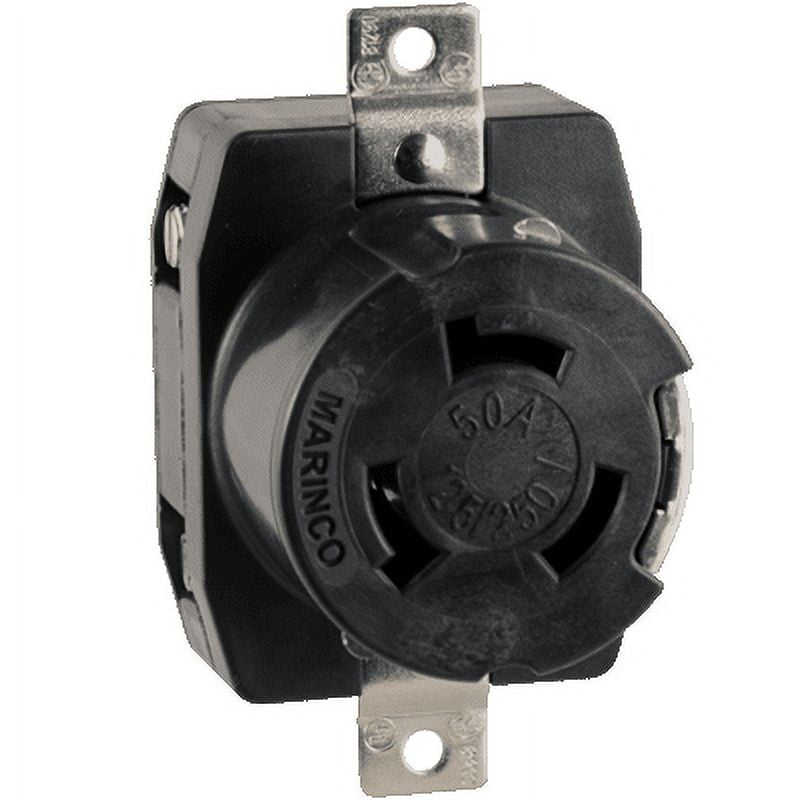 Marinco #6369CR Dockside Receptacle, 50A 125/250V - Walmart.com