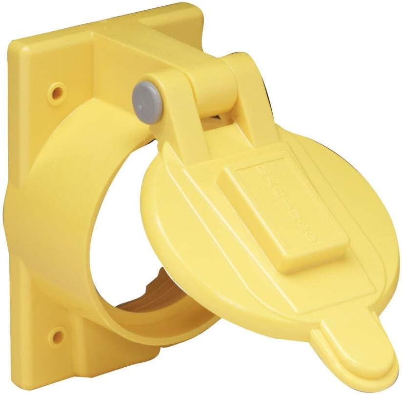 Marinco 7788CR Marine Lexan Weatherproof Electrical Cover with Lift Lid ...