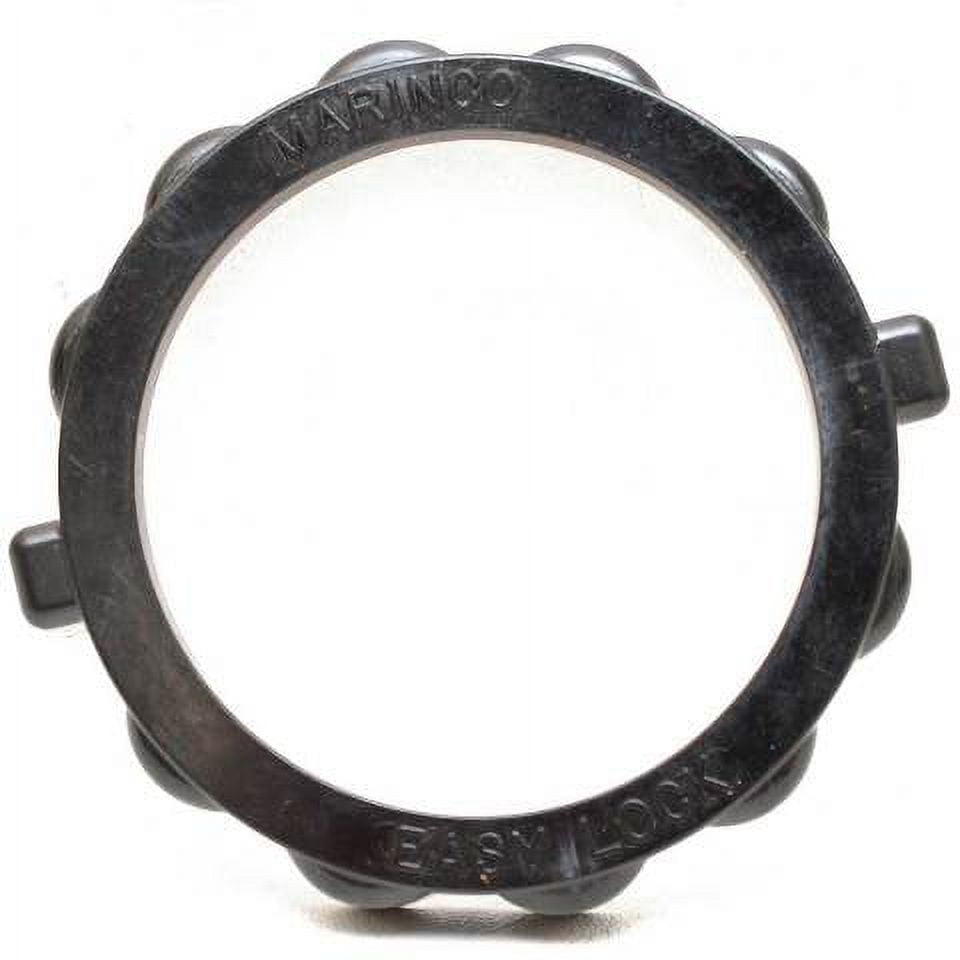 Marinco Boat Easy Lock Ring | 2 1/2 Inch Black Plastic - Walmart.com