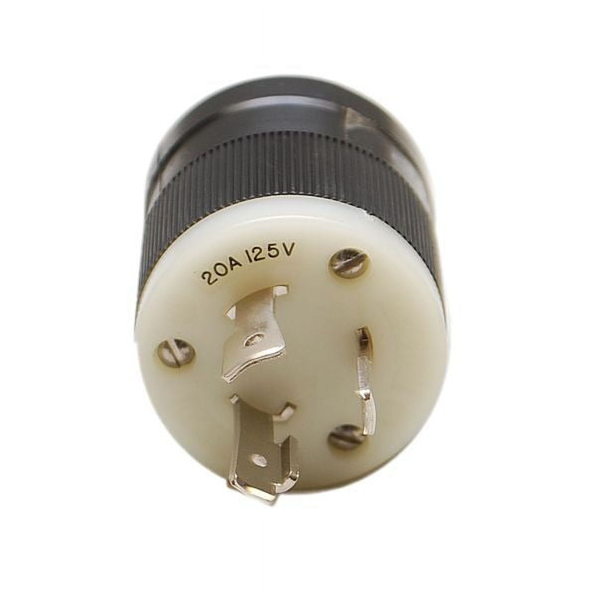 Marinco Boat Trolling Motor Plug 205BP | 20A 125V 3-Pin Twist Lock ...