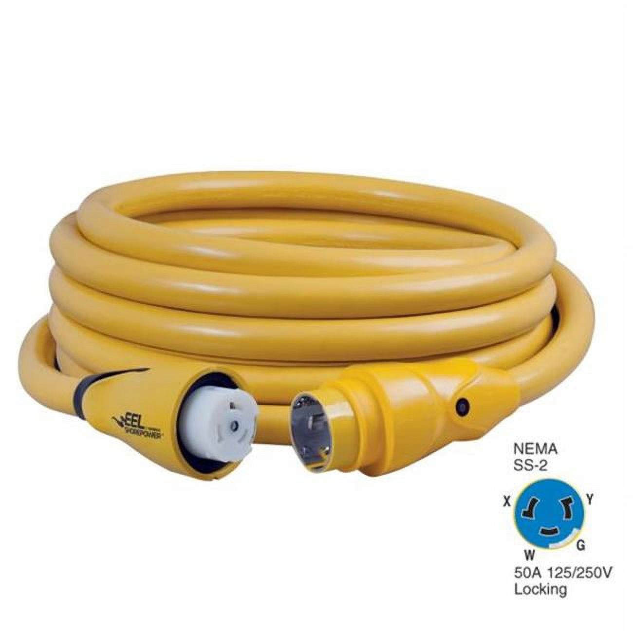 Marinco CS504-25 Marinco CS504-25 EEL 50A 125V-250V Shore Power Cordset ...