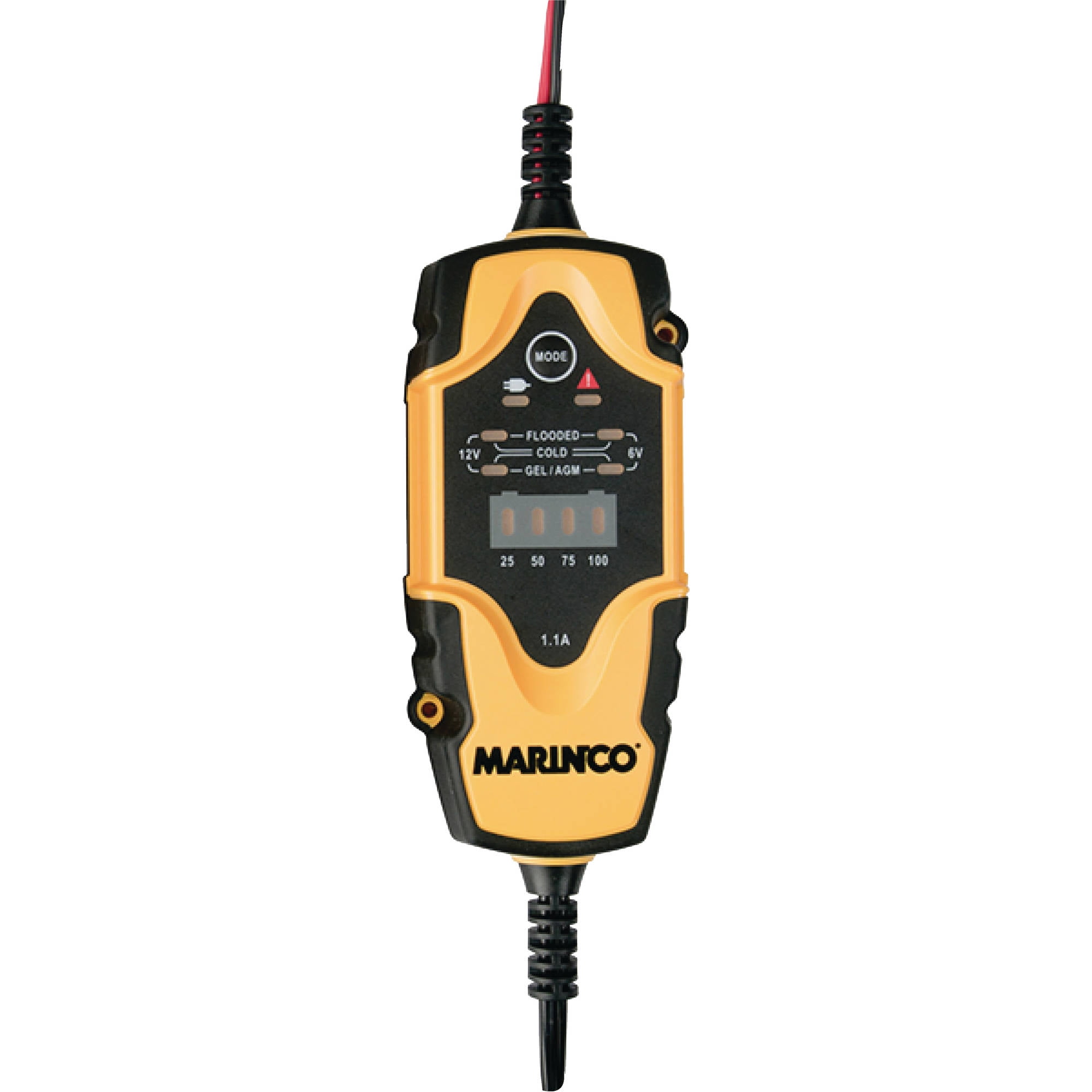 Marinco Pro Portable Battery Charger - 1.1 Amp 6/12V - Walmart.com