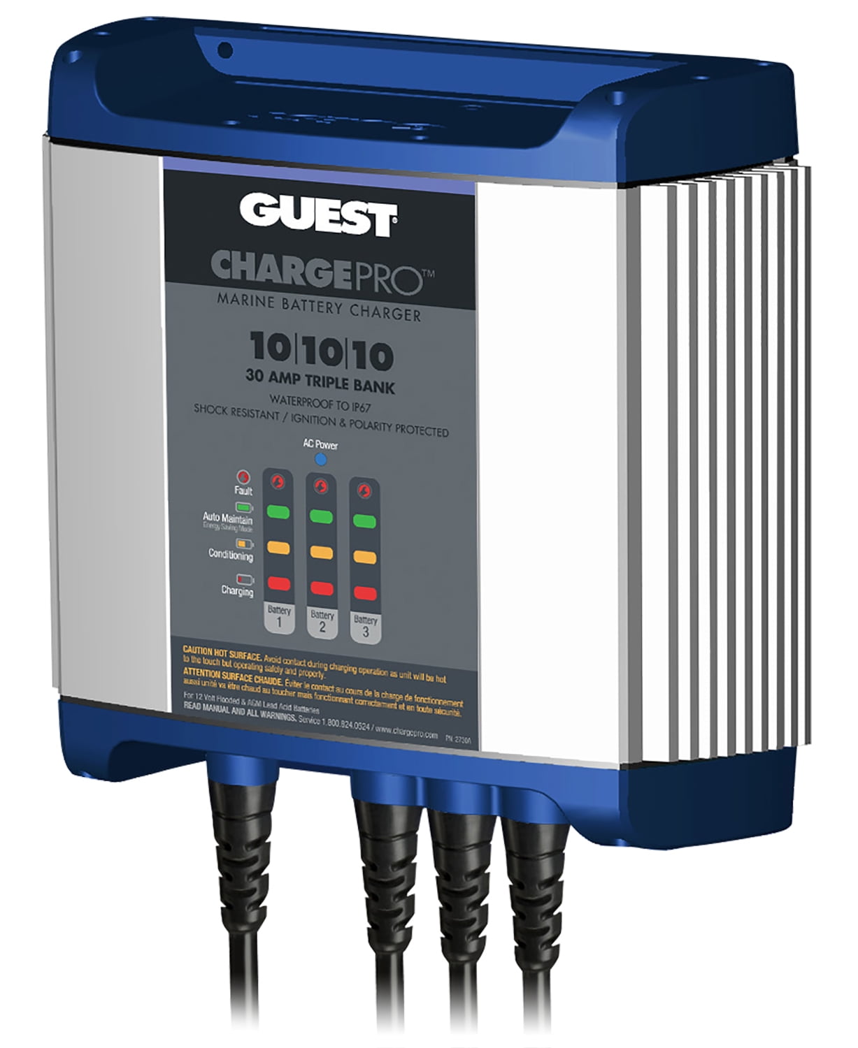 Marinco Guest Chargepro 12V On-Board Battery Charger - Walmart.com