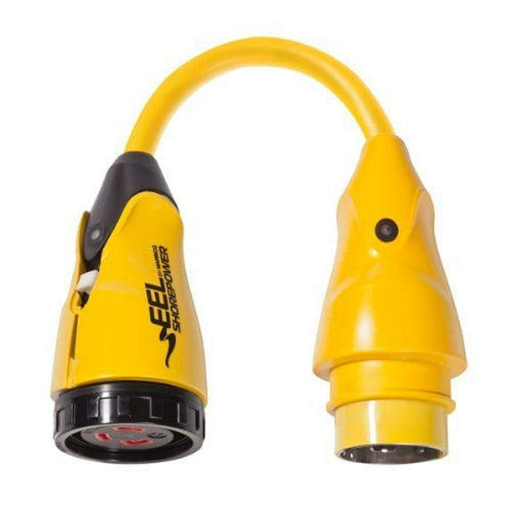 Marinco P503-30 EEL Pigtail Adapter, 50A 125V Male to 30A 125V Female ...