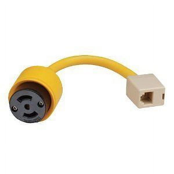 Marinco PH6601 Phone Cordset Adapter (Locking Type Inlet to Modular ...