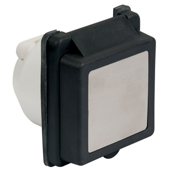 ParkPower 301ELRV.BLK Standard RV Inlet - 30 Amp, 125V - Walmart.com