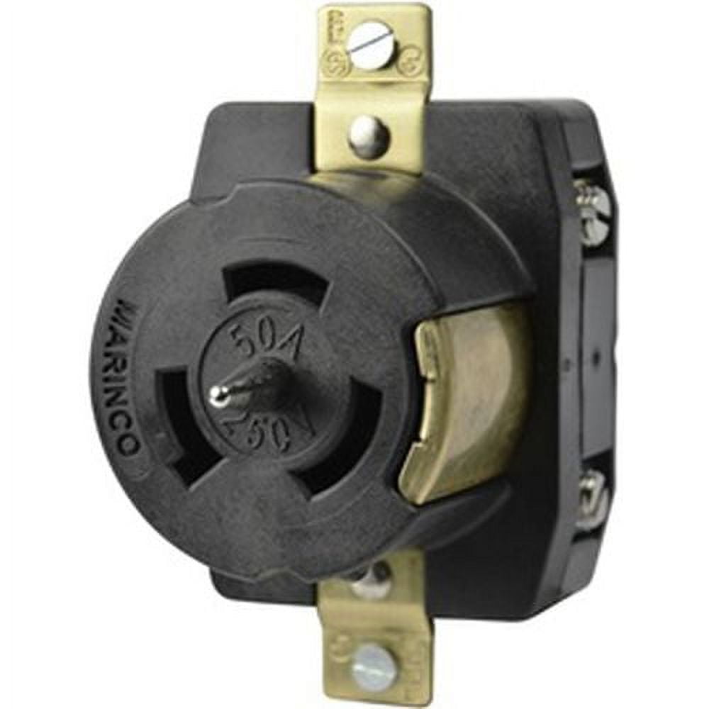 Marinco Power Products CS8269 50A 250V 2P3W Locking Receptacle ...