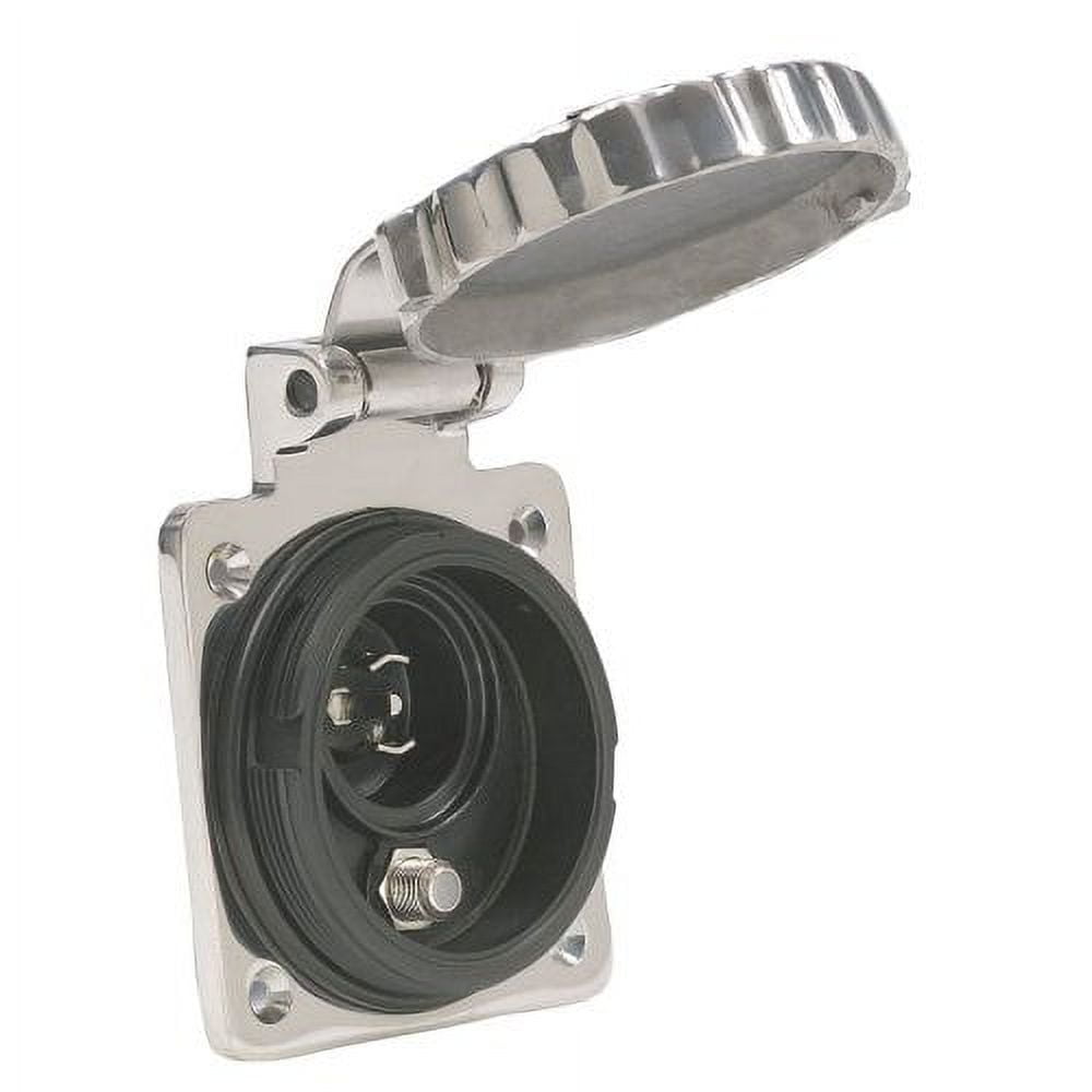 Marinco Stainless Steel Phone & Cable Tv Inlet PH6592TV-SS - Walmart.com